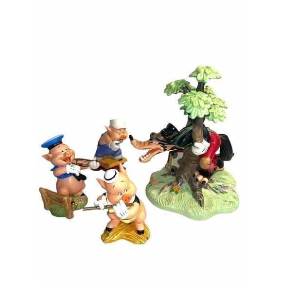 Disney | Other | Disneys6th Big Bad Wolf Veryrare Treble Clef ...